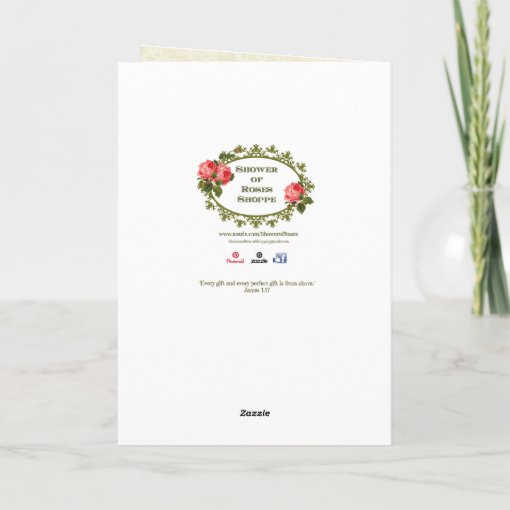 Catholic Wedding Card w/scripture verse | Zazzle