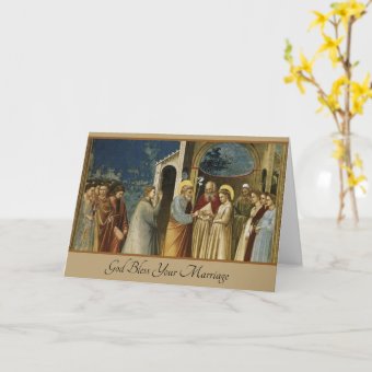 Catholic Wedding Marriage Card | Zazzle