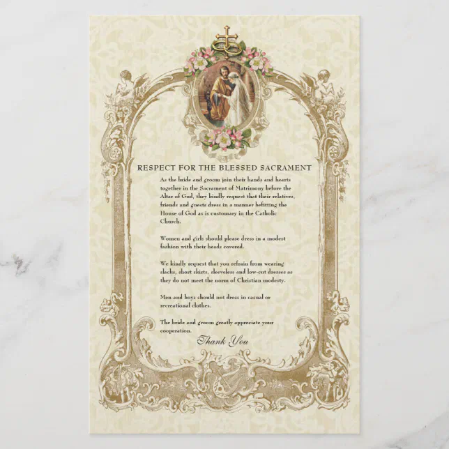 Catholic Wedding Modest Church Attire for Guests | Zazzle