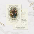 Catholic Wedding Prayer Holy Card Betrothal | Zazzle