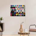 Catrina Mother and Child Ofrenda Poster | Zazzle