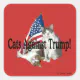 "Cats Against Trump" Stickers | Zazzle
