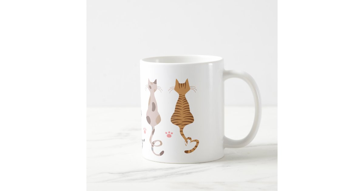 Cats Love Tails Mug | Zazzle