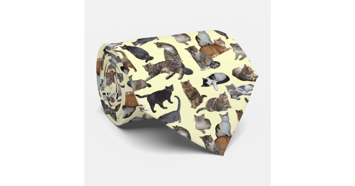 Cats Neck Tie | Zazzle