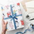 CATS PAJAMAS Wrapping Paper | Zazzle
