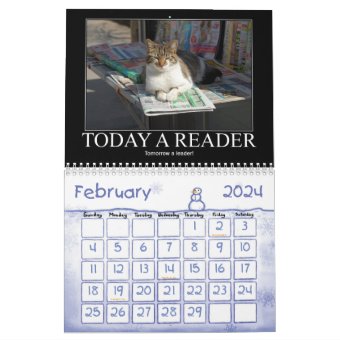 Cats Philosophy Calendar | Zazzle