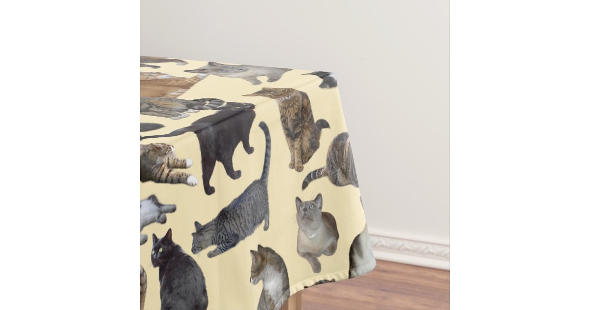 Cats Tablecloth | Zazzle