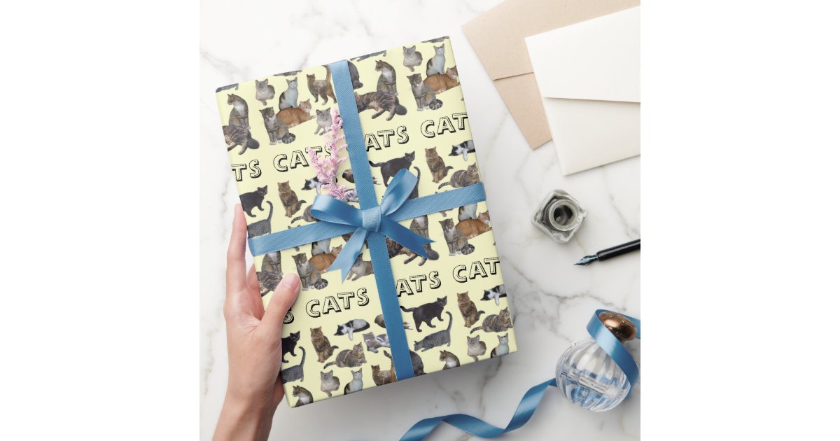 Cats Wrapping Paper | Zazzle