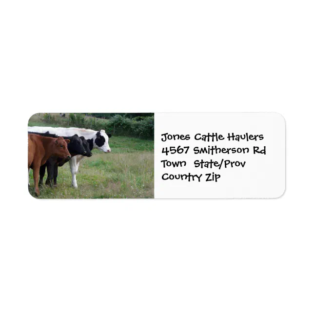 Cattle Hauling Farm or Ranch Sticker | Zazzle