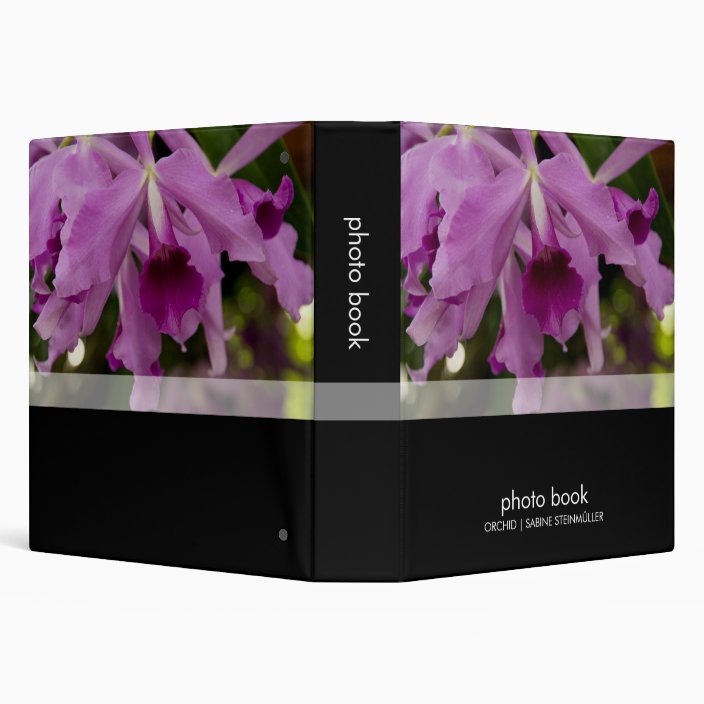 Cattleya Orchid · Photo Book 3 Ring Binder | Zazzle.com