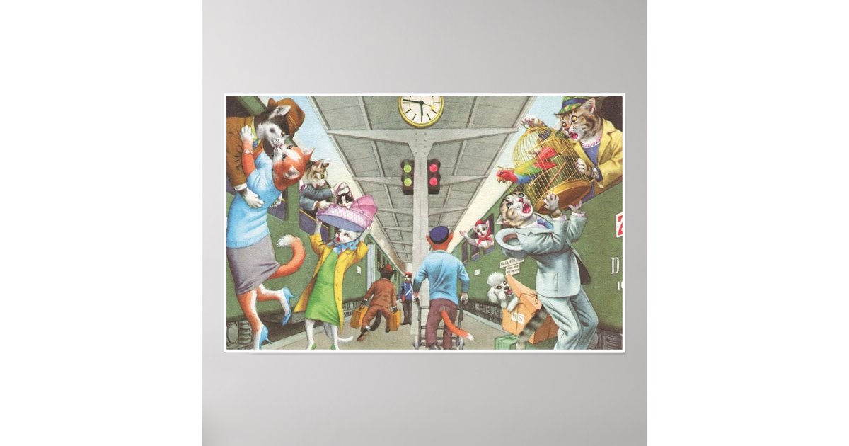 CATWALKS: All Aboard Poster Art - Semigloss | Zazzle