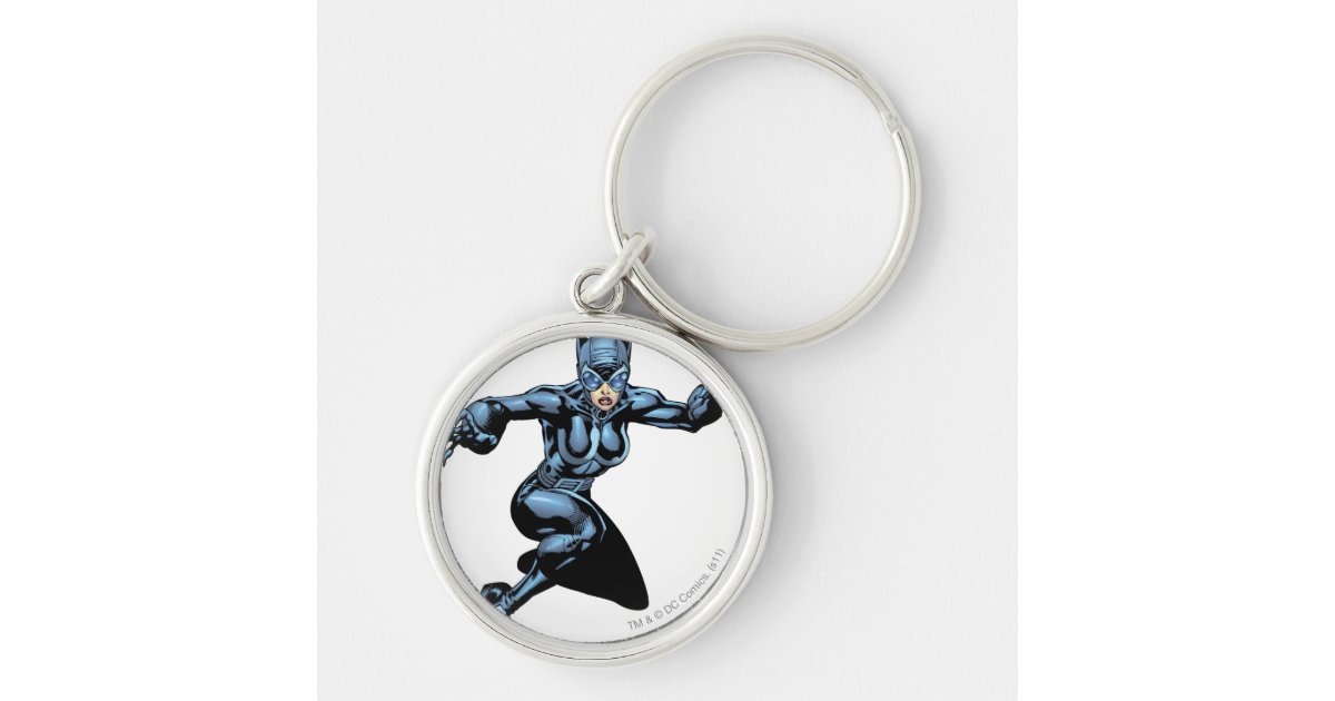 Catwoman with Claws Keychain | Zazzle