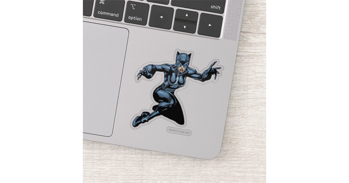 Catwoman with Claws Sticker | Zazzle