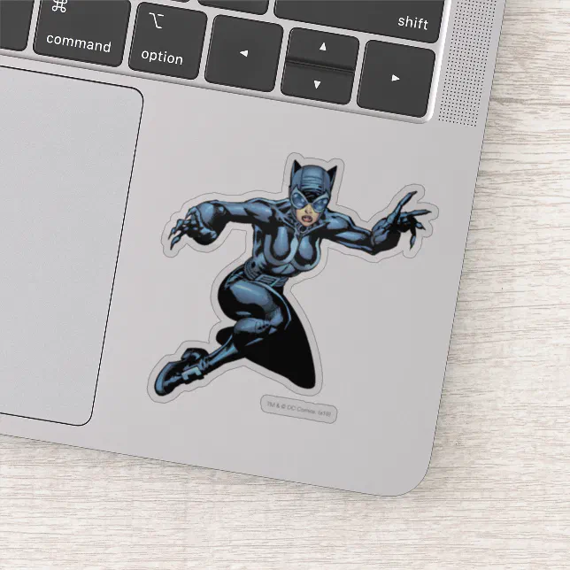 Catwoman with Claws Sticker | Zazzle