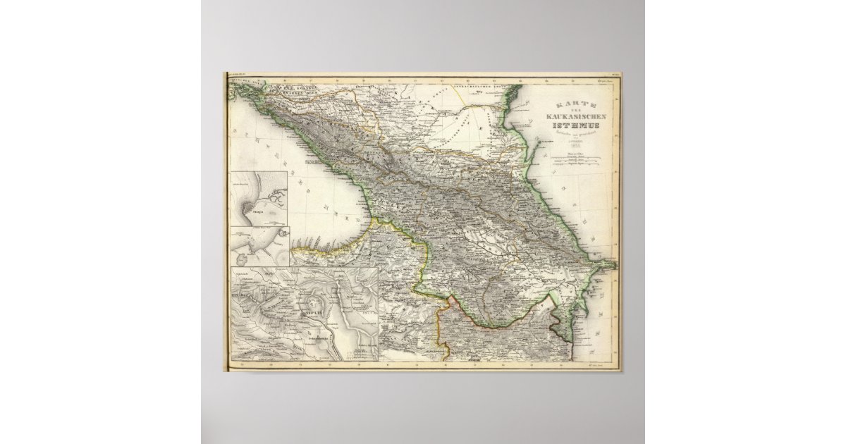 Caucasus Poster | Zazzle