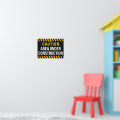Caution Area Under Construction Poster | Zazzle