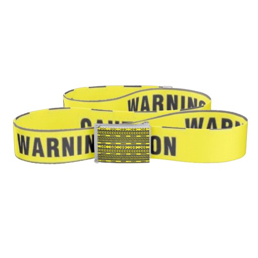 Caution belt | Zazzle