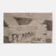 Caution - Demon Inside by MrE Rectangular Sticker | Zazzle