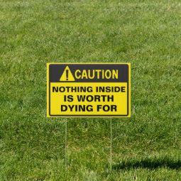 Caution Sign | Zazzle