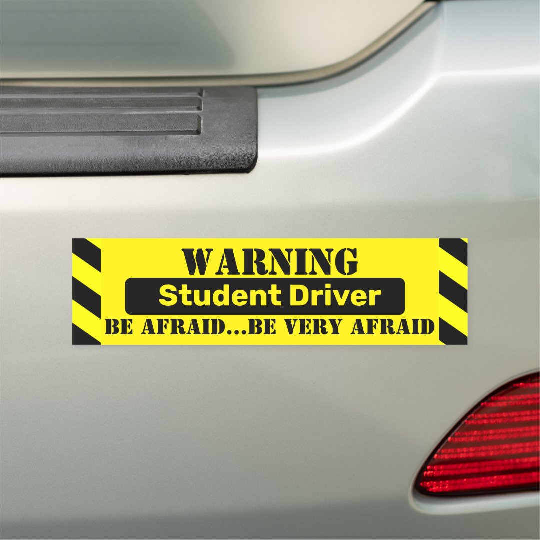 Caution, Student Driver, Humor Car Magnet | Zazzle