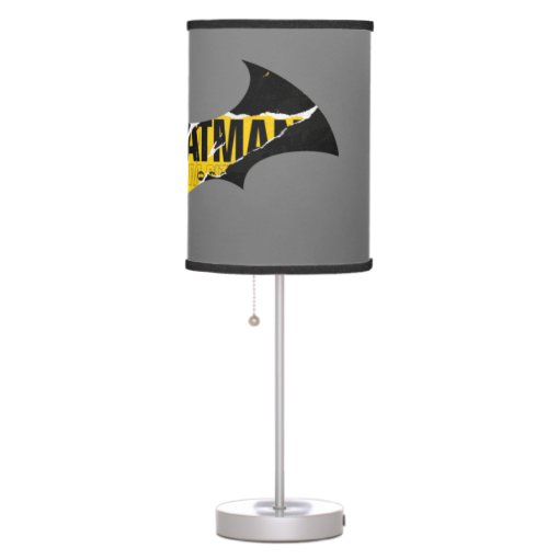 Caution Tape Batman Logo Table Lamp | Zazzle