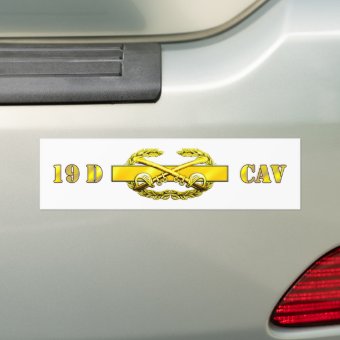CAV SCT 19D BUMPER STICKER | Zazzle