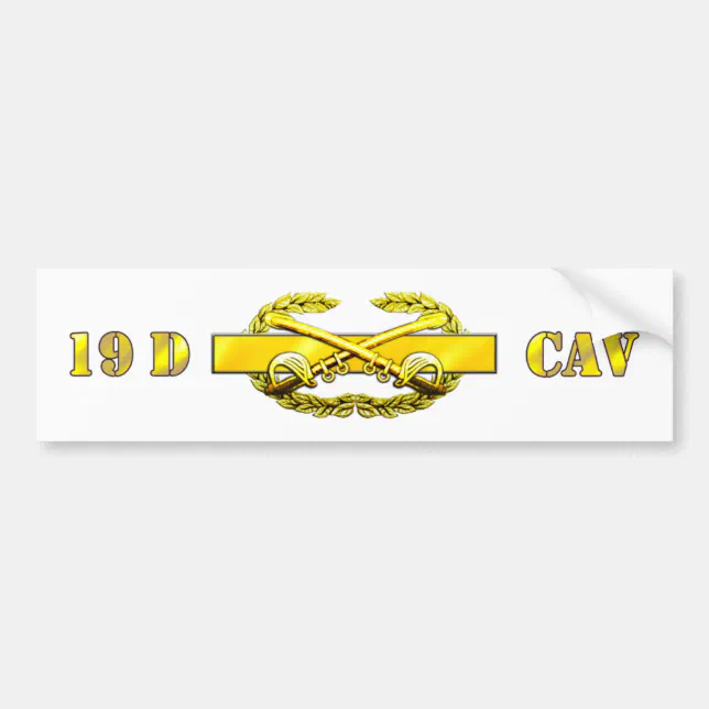 CAV SCT 19D BUMPER STICKER | Zazzle