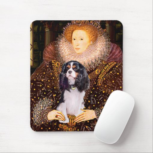 Cavalier (Tri) - Queen Mouse Pad | Zazzle