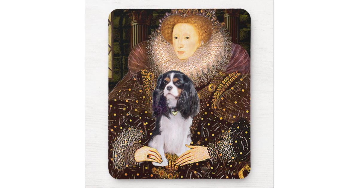 Cavalier (Tri) - Queen Mouse Pad | Zazzle