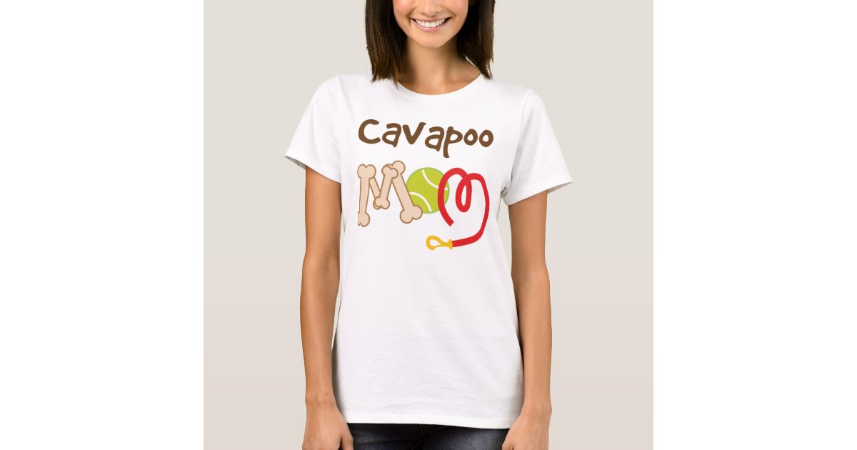 Cavapoo Dog Breed Mom Gift T-Shirt | Zazzle