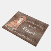 Cavapoo Dog Personalized Door Mat | Zazzle