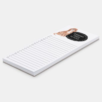 Cavapoo Shopping List Magnetic Notepad | Zazzle