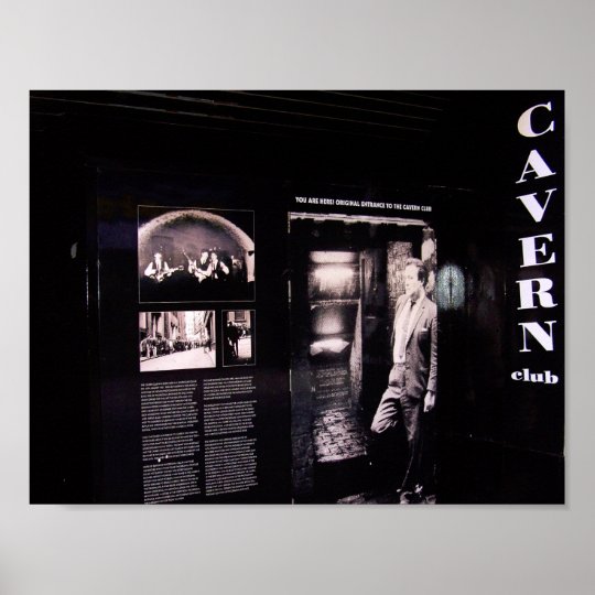Cavern Club Original Entrance, Liverpool, UK. Poster | Zazzle.com