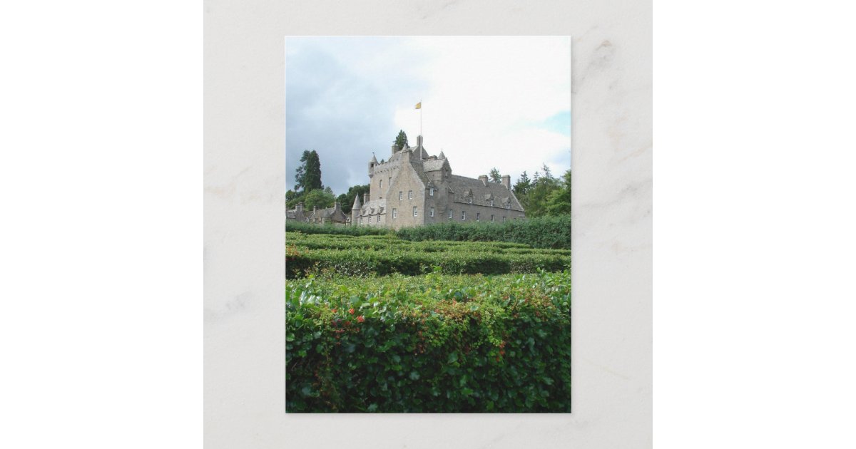 Cawdor Castle from Afar Postcard | Zazzle