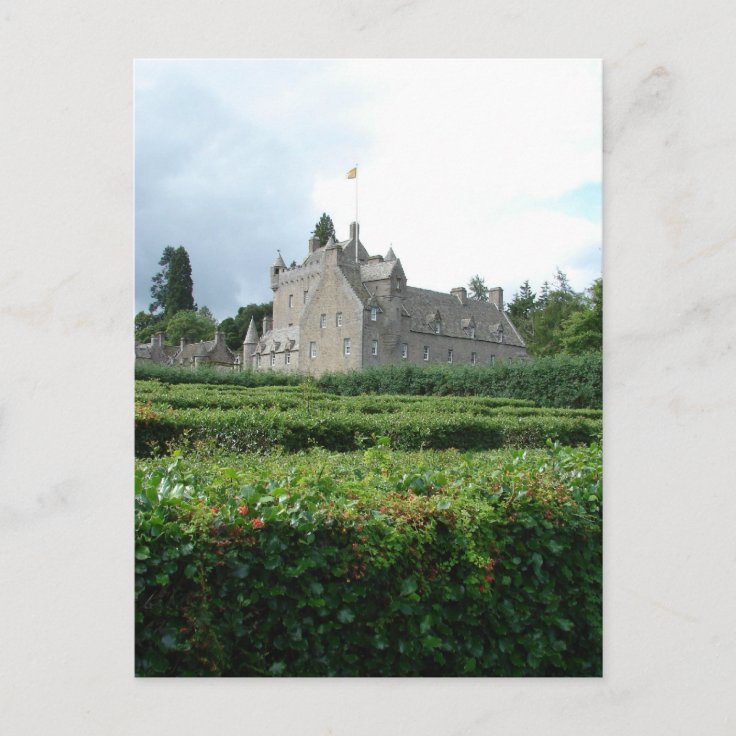 Cawdor Castle from Afar Postcard | Zazzle