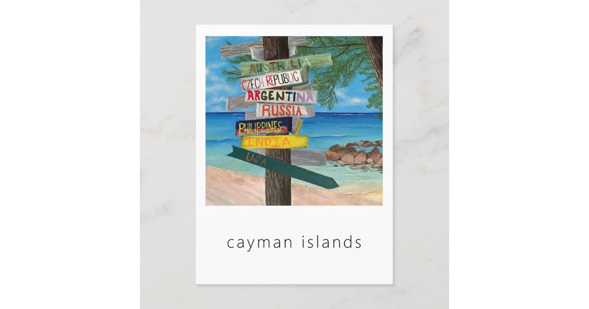 Cayman Islands Postcard | Zazzle