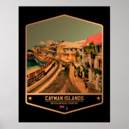 Cayman Islands Poster | Zazzle
