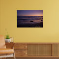 Cayucos, CA Beach Sunset Poster | Zazzle