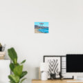 Cayucos California Central Coast Vintage Poster | Zazzle