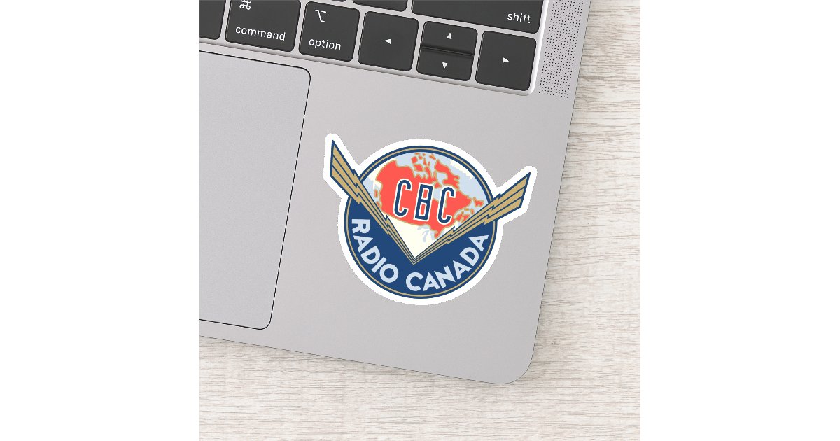 CBC 1940s Logo Sticker | Zazzle
