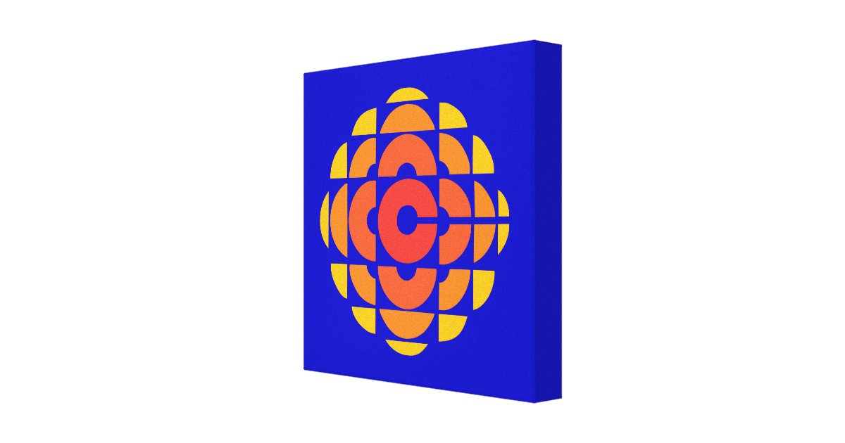 CBC 1974 Logo Canvas Print | Zazzle