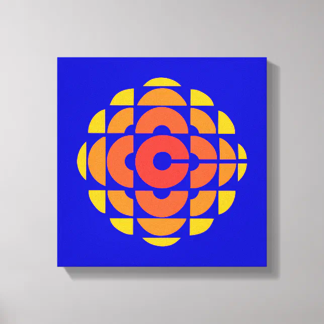 CBC 1974 Logo Canvas Print | Zazzle
