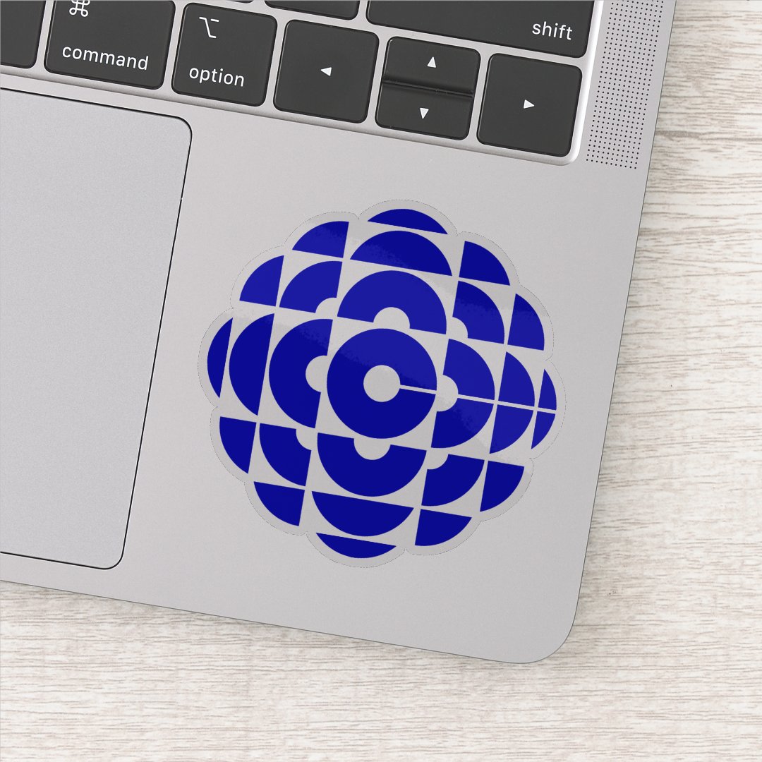 CBC 1986 Logo Sticker | Zazzle