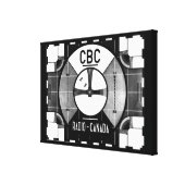 CBC Test Pattern Canvas Print | Zazzle