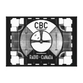 CBC Test Pattern Canvas Print | Zazzle