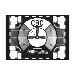 CBC Test Pattern Canvas Print | Zazzle