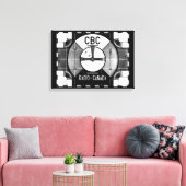 CBC Test Pattern Canvas Print | Zazzle