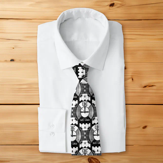 CBC Test Pattern Neck Tie | Zazzle