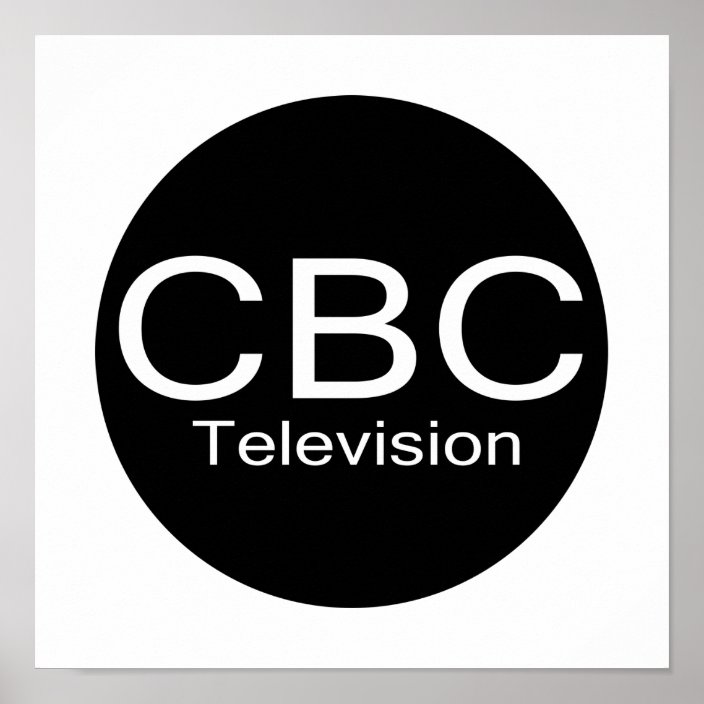 CBC TV Alt Logo Poster | Zazzle.com
