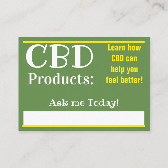 cbd business cards | Zazzle.com